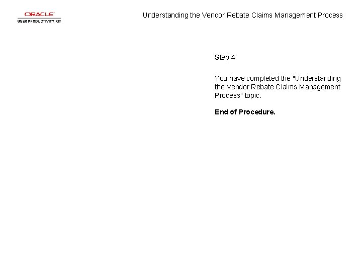 Understanding the Vendor Rebate Claims Management Process Concept