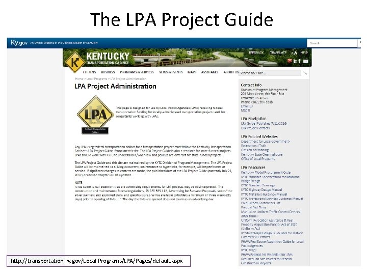 Understanding the LPAs Roles and Responsibilities Mike Penick