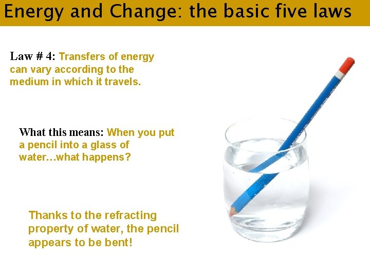 Ed Energy explains the five basic rules of