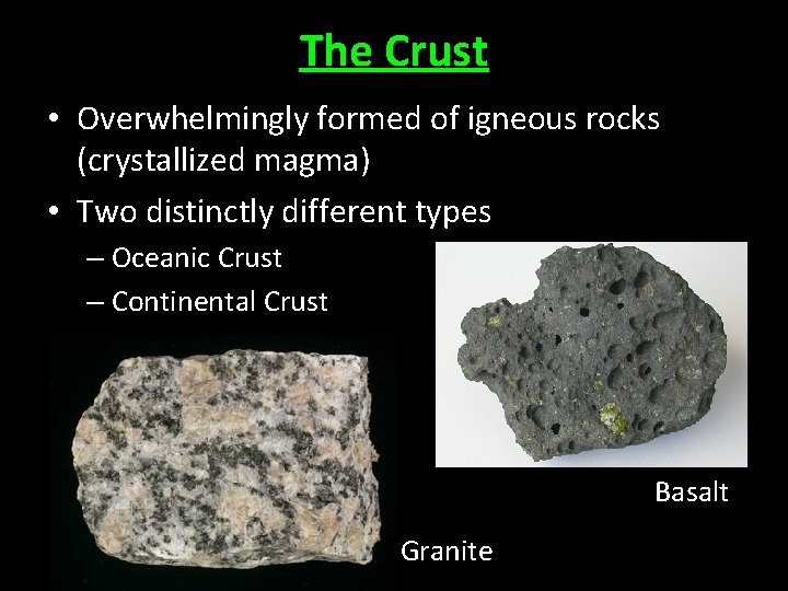 Continental Drift Plate Tectonics Dr Stephen Crabtree September