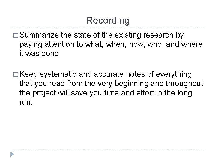 Guide in doing the Review of Related Literature