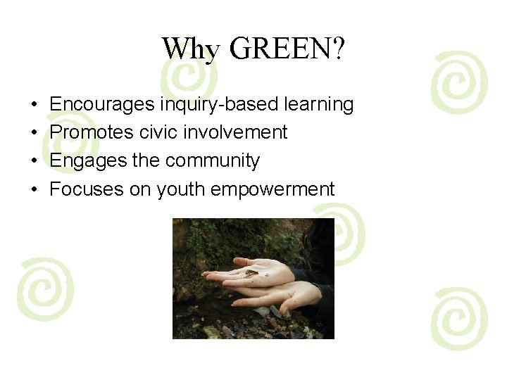 Earth Force GREEN Program Global Rivers Environmental Education