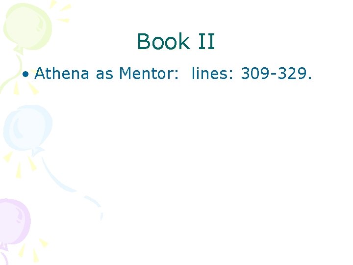 The Odyssey Telemachuss Growth into Manhood The Intellectual