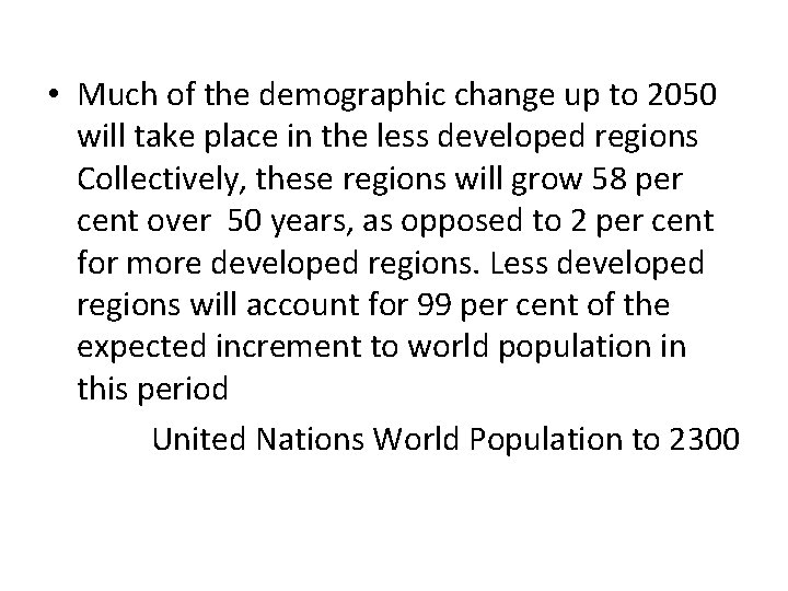 Global population world population peaks at 9 22