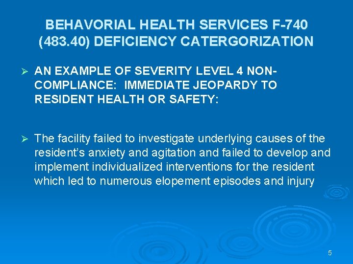 BEHAVIOR TAGS FOR NURSING HOMES PREPARED BY Stormy