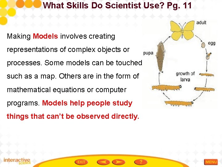 Practicing Science Chapter 1 Lessons 1 6 Table