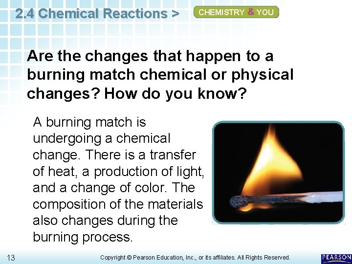 2 4 Chemical Reactions Chapter 2 Matter and