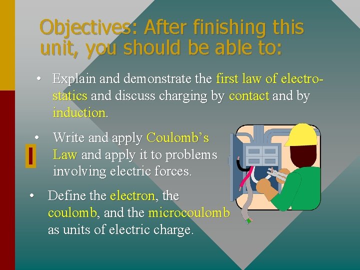 Chapter 23 Electric Force A Power Point Presentation