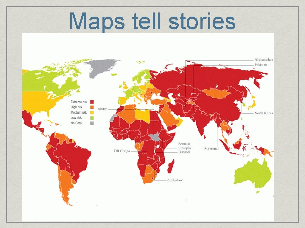 Maps as Media Projecting Cultural Biases Maps and