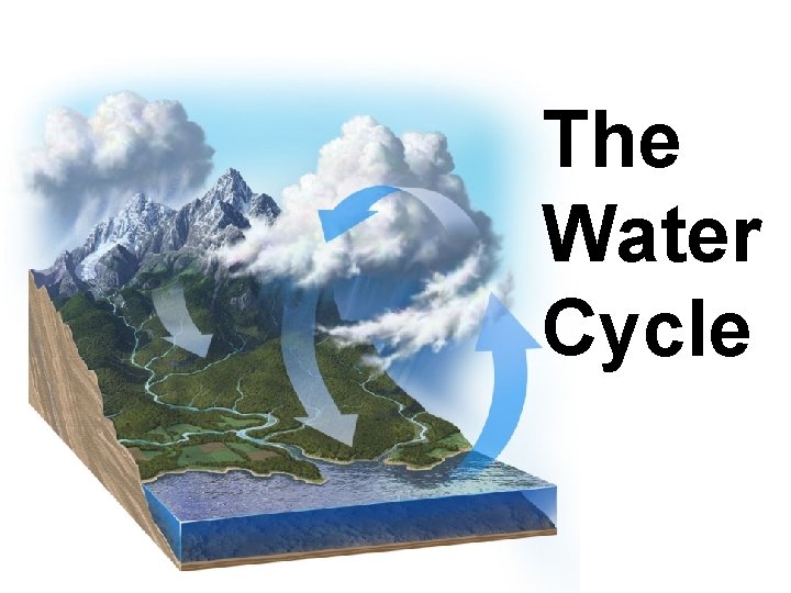 The Water Cycle 75 of Earths surface is