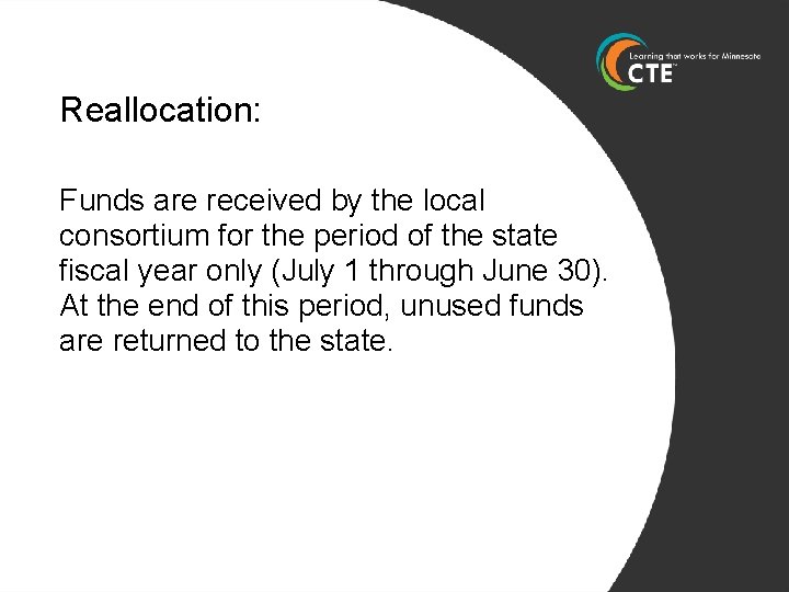 Perkins CTE Distribution and Uses of Funds Perkins