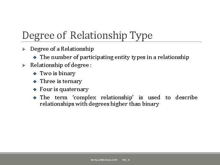 Entity Relationship Modeling LECT URE 3 Previous Lecture