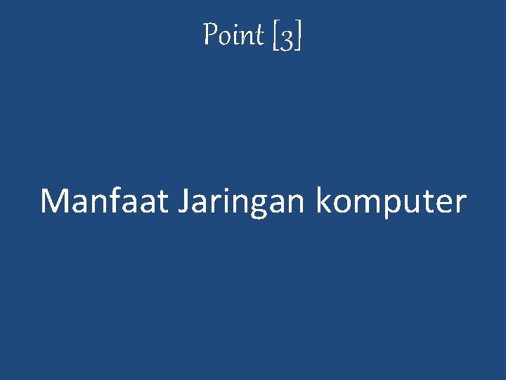PertemuanI DASARDASAR Jaringan Komputer Point Bahasan 1 Sejarah