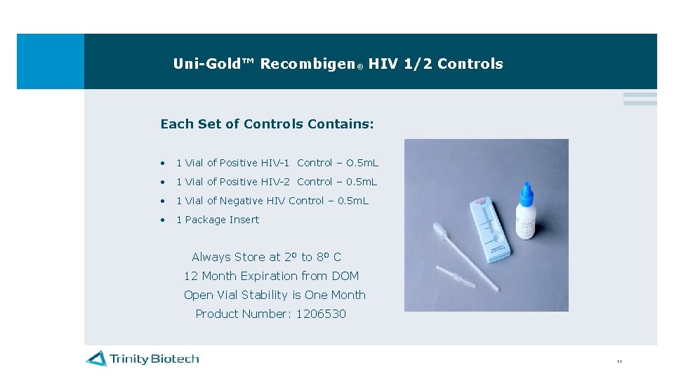 Unigold Recombigen HIV 12 Training for HIV Testing