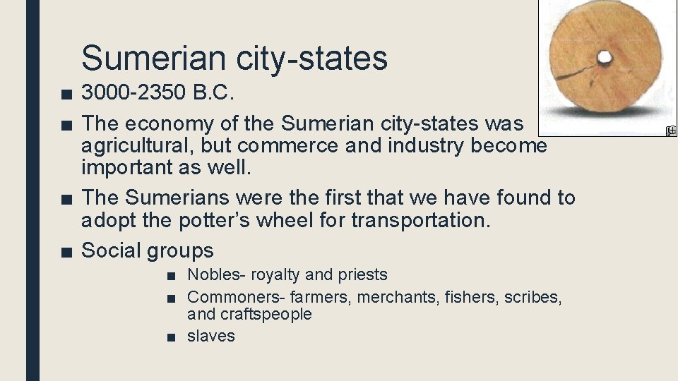 CHAPTER 1 The Ancient and Near East The