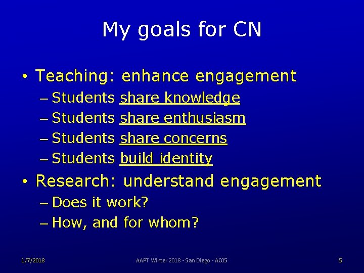 Creating Online Communities of Learning by Using Social