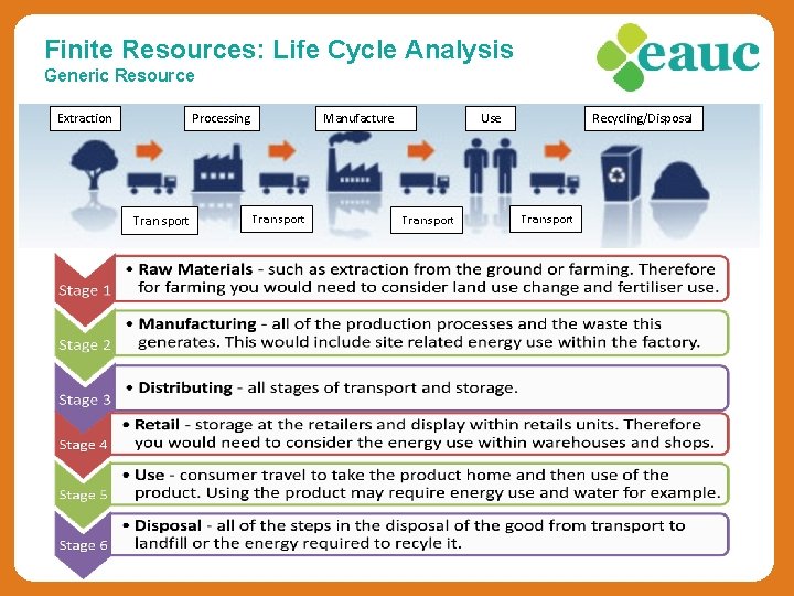 Embedding Education for Sustainable Development in the Curriculum