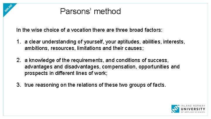Introduction to career theory Tristram Hooley What is