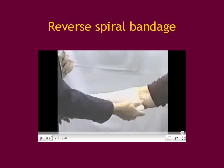 FN Brno October 2010 Summary Types of wounds