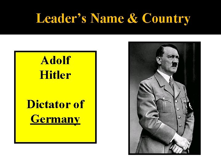 WWII Totalitarian Governments Definition of Totalitarianism A form