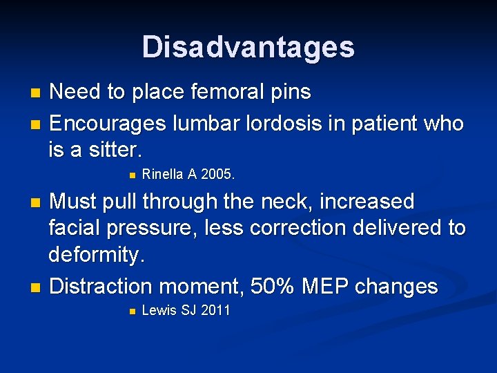 Tips and Tricks Intraoperative Spine Traction Using Distractor