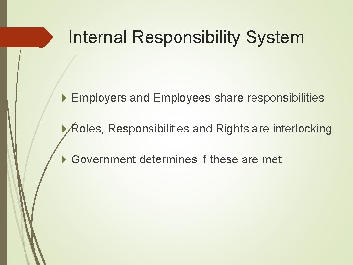 Health Safety 2014 Training Objectives 1 Rights duties