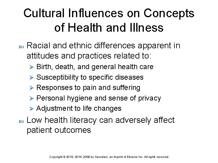 Chapter 2 Concepts of Health Illness Stress and