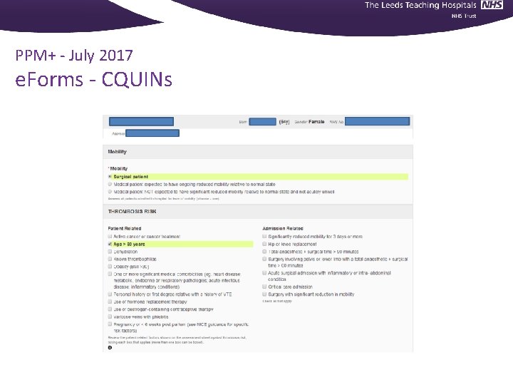 Embedding technology in health and social care PPM
