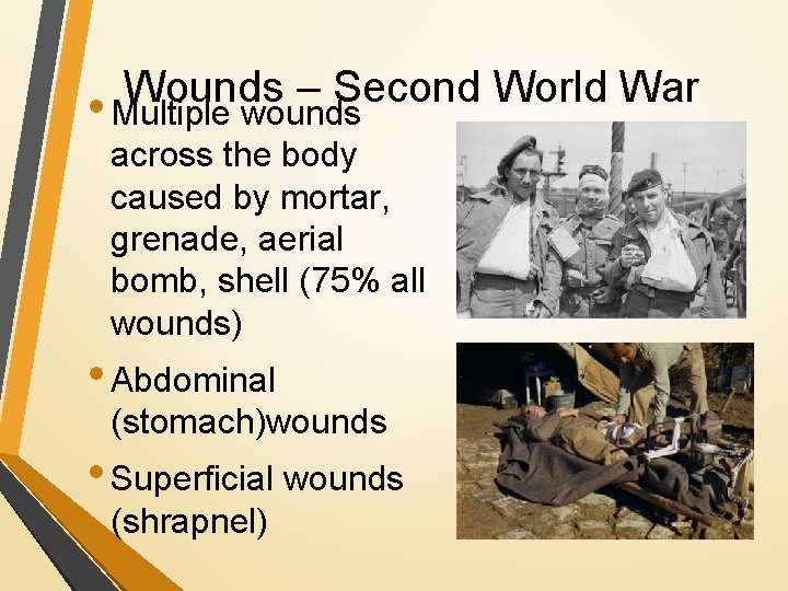 Bombs and Bandages Medicine and the First and