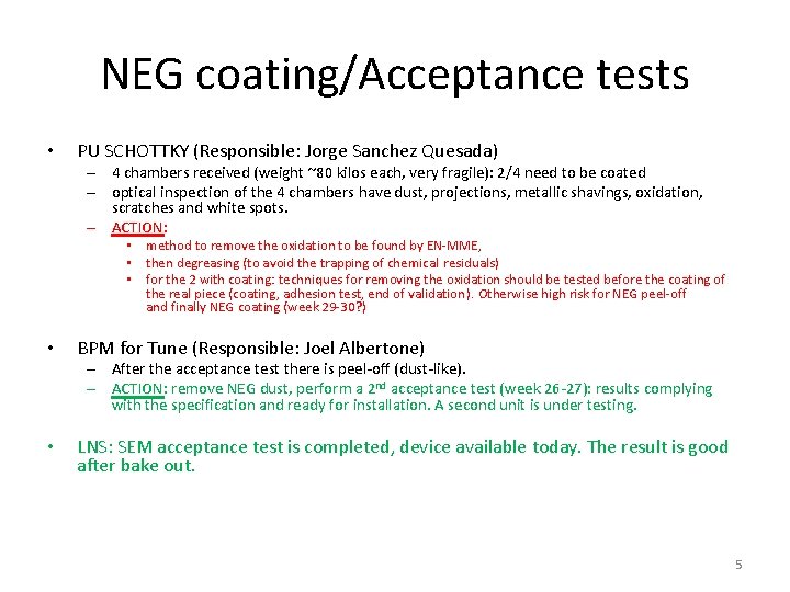 ELENA Vacuum chambers and vacuum activities IIC meeting