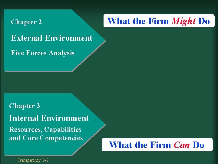 Chapter 3 The Internal Environment Resources Capabilities and