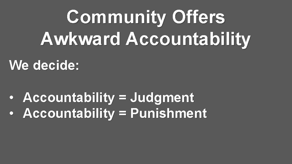 Pathways Session 3 The Community Life Discovering Pathways