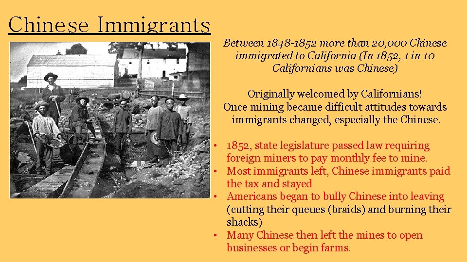 CALIFORNIA GOLD RUSH Discovery and the FortyNiners First