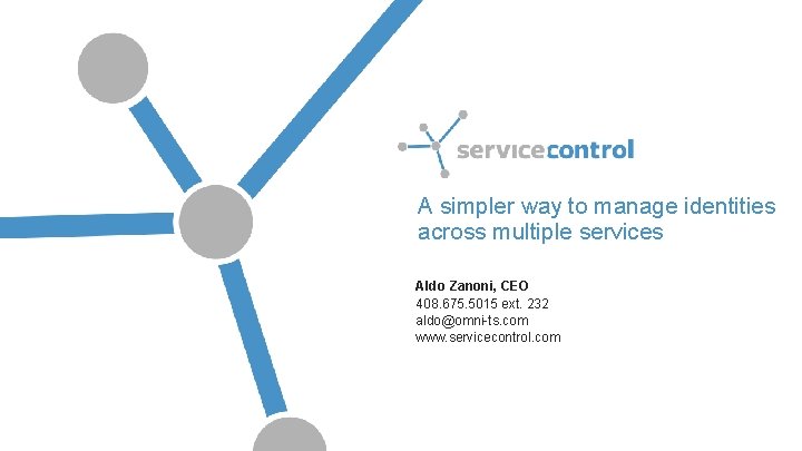 A simpler way to manage identities across multiple