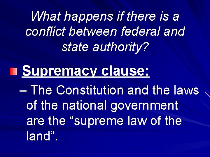 Basic Principles of the United States Constitution Goal