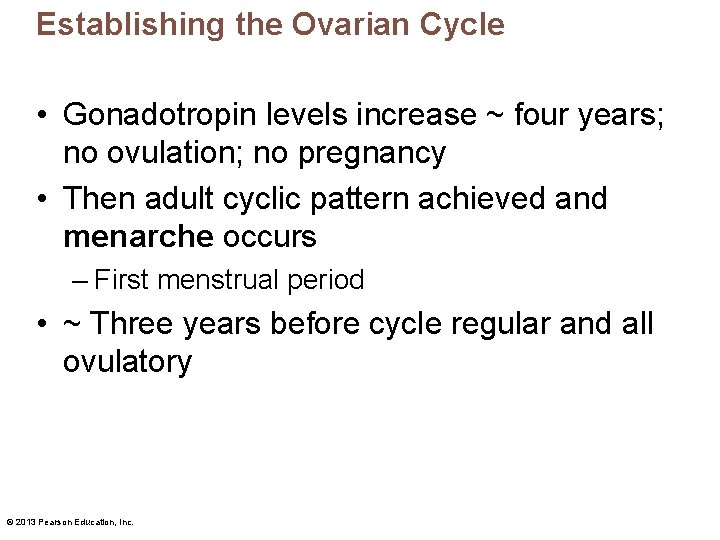 Power Point Lecture Slides prepared by Barbara Heard
