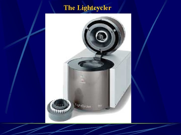 The Lightcycler Carousel with capacity for 32 samples