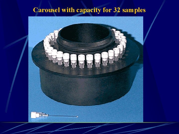 The Lightcycler Carousel with capacity for 32 samples