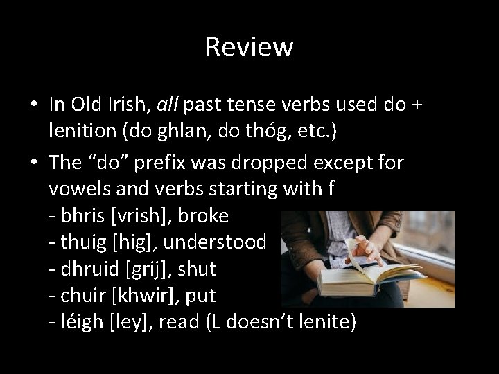 Language Work 5 VERBS Verbs Actual Verbs All