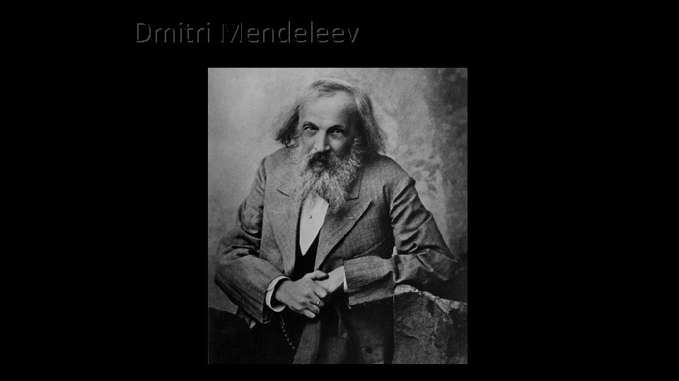 Unit 2 The Periodic Table Periodic Law Who