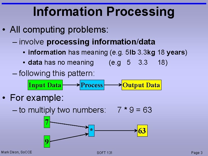 05 Information Processing Datatypes Variables Operators Functions Mark