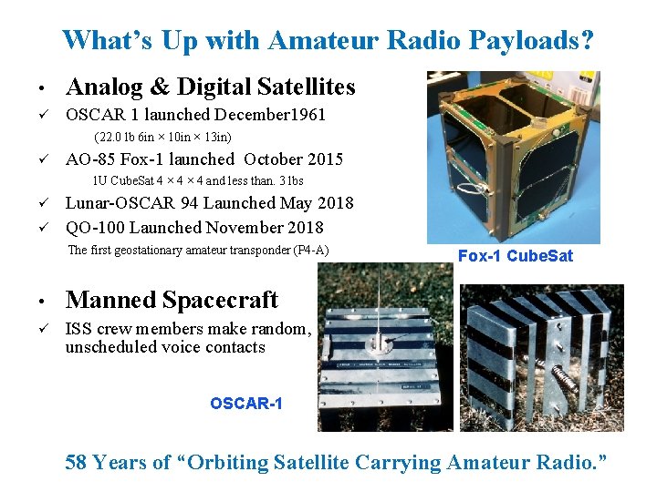 Amateur Satellite Communications for Emergency Services West Central
