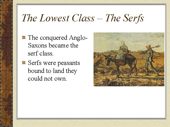 The Middle English Period 1066 1485 The Medieval