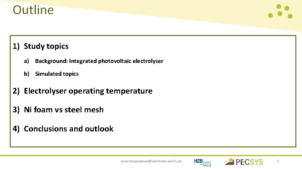 Porous Electrode Optimization for an Integrated ...