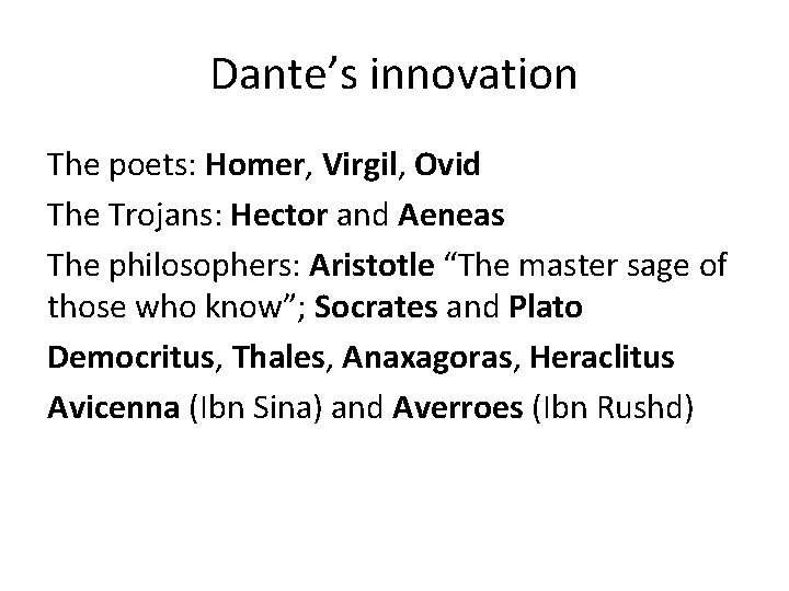Dante The Divine Comedy Sandrine Bertaux Assistant Professor