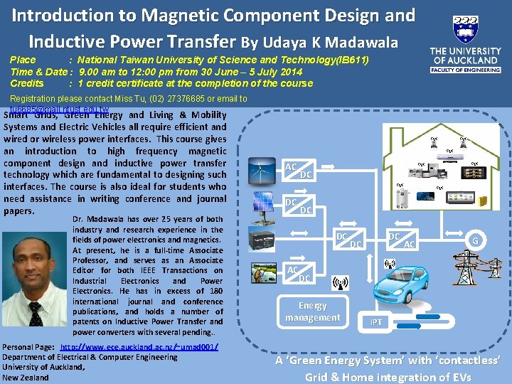 Introduction to Magnetic Component Design and Inductive Power