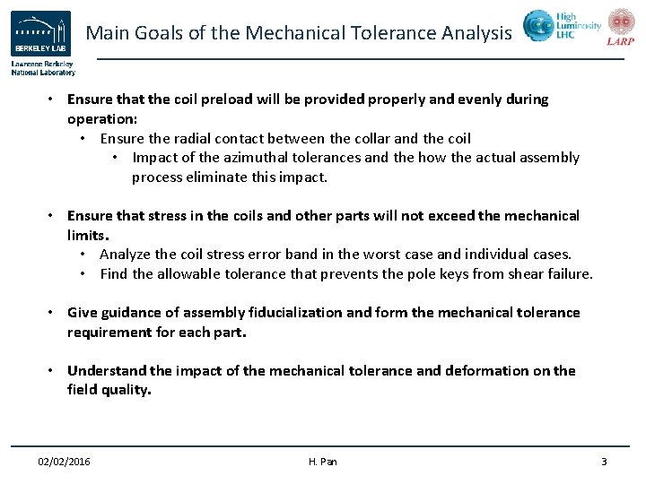 Mechanical tolerance analysis for the MQXF prototype structures