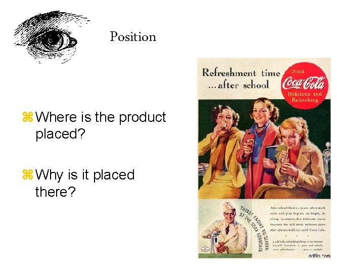 How to Read an AD z Adapted from