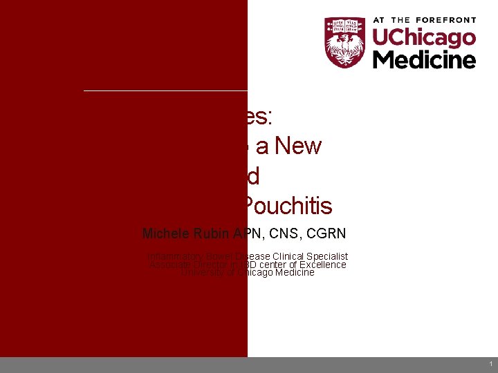 Case Studies Adjusting to a New JPouch and