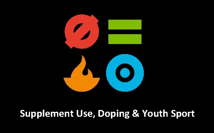Supplement Use Doping Youth Sport Zero Tolerance Kore